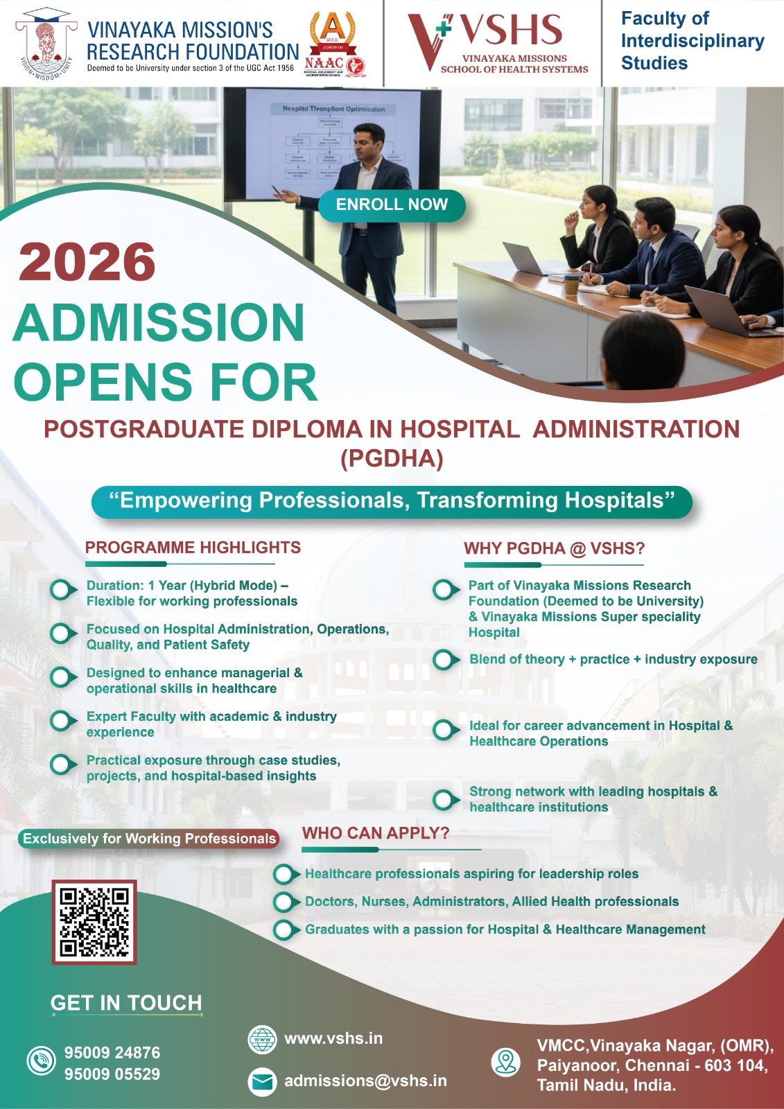 Programme Offered - VSHS